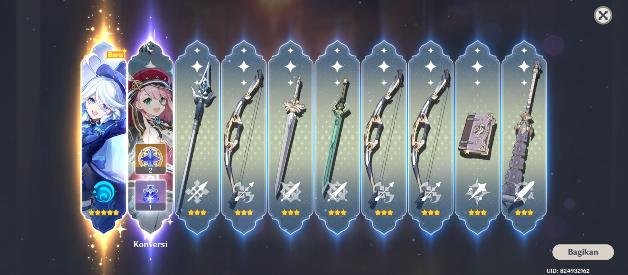 Awalnya Deg² Ser dapat donat eh taunya double shot Genshin Impact | HoYoLAB