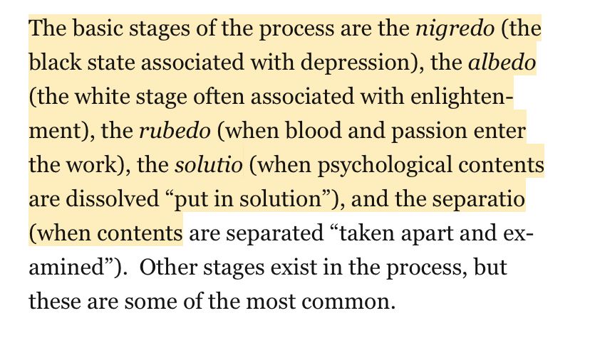 Nigredo, Albedo, Rubedo, and the Alchemical Process. My Theory on ...