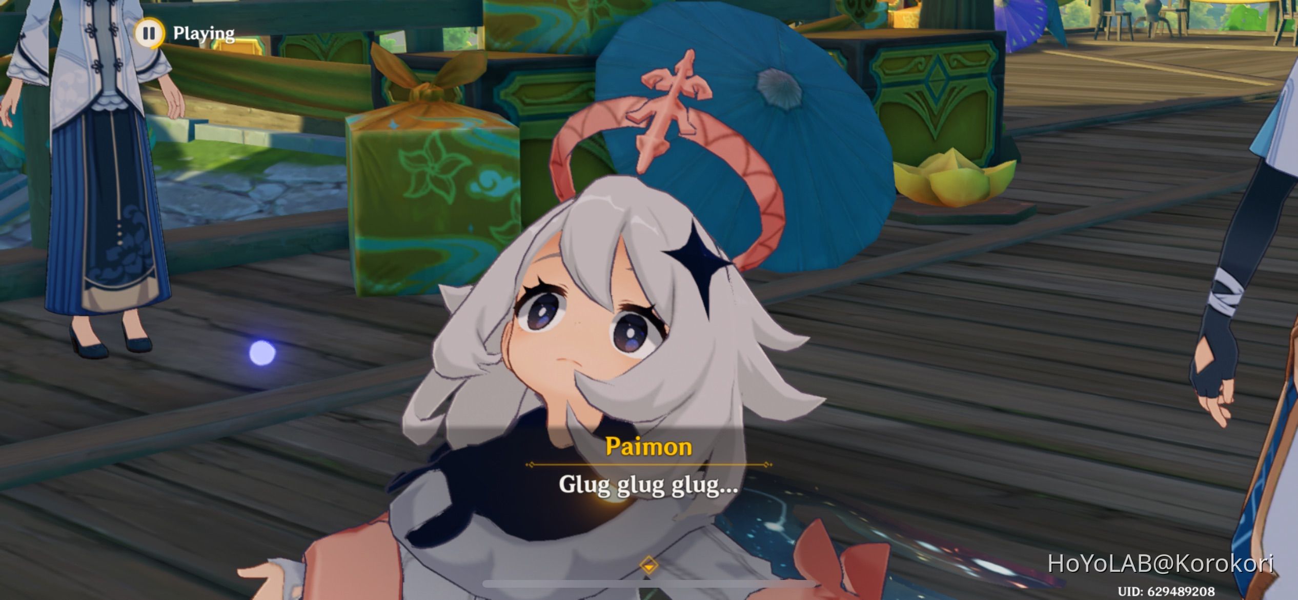 Paimon down the drain Genshin Impact | HoYoLAB