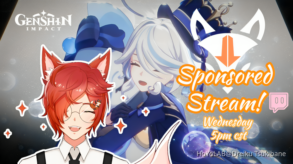 My 2nd GENSHIN SPONSORED STREAM! Let's see if I can get another Archon ...