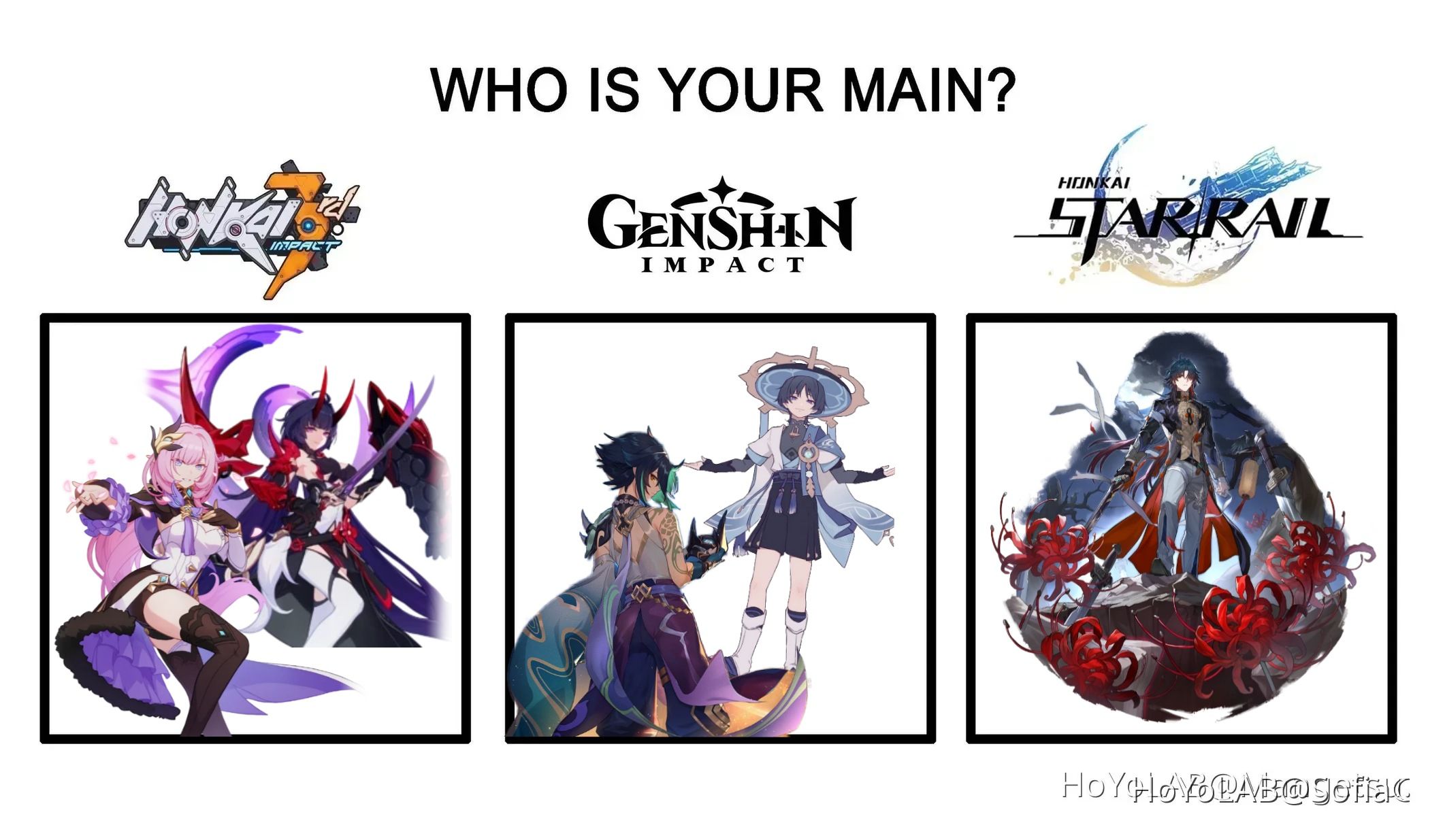 My mainssss Genshin Impact | HoYoLAB