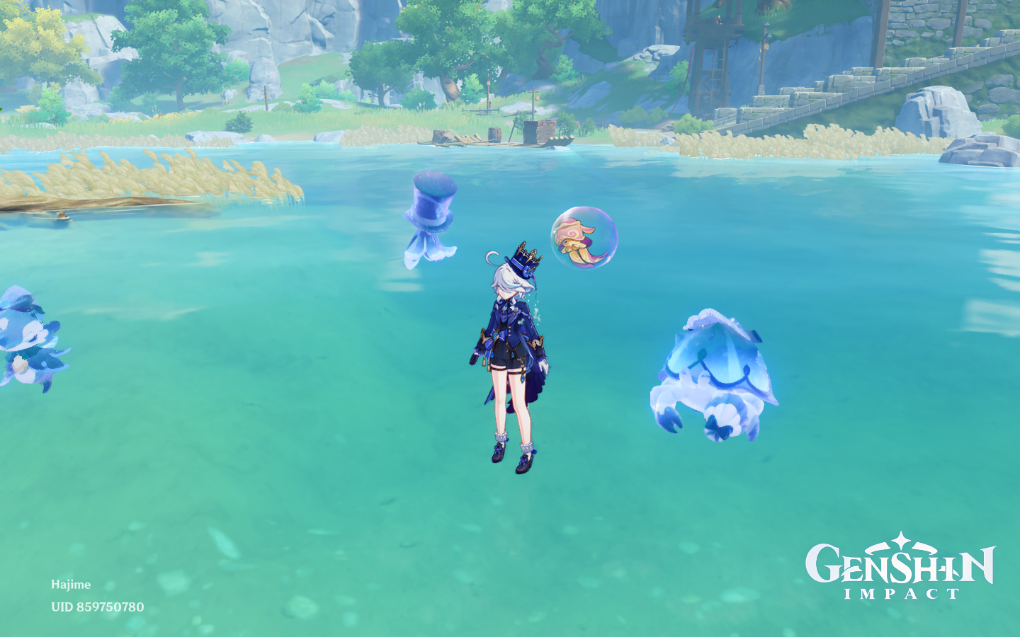 OMG She can walk on water in other nation Genshin Impact | HoYoLAB