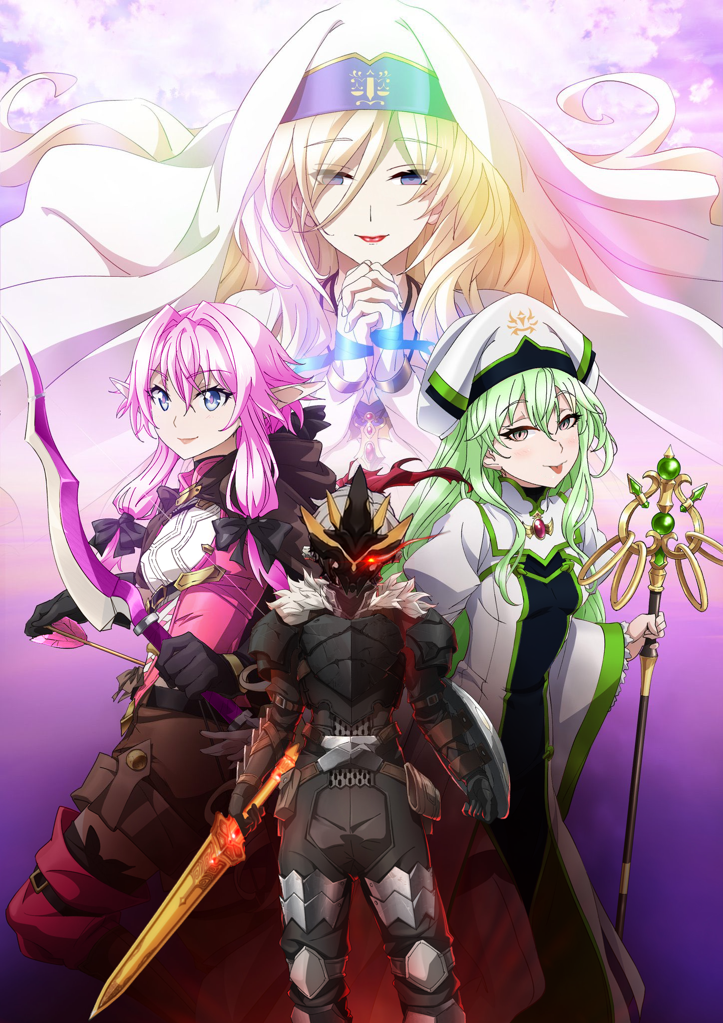 Just edited goblin slayer promotional poster into flame chaser ...