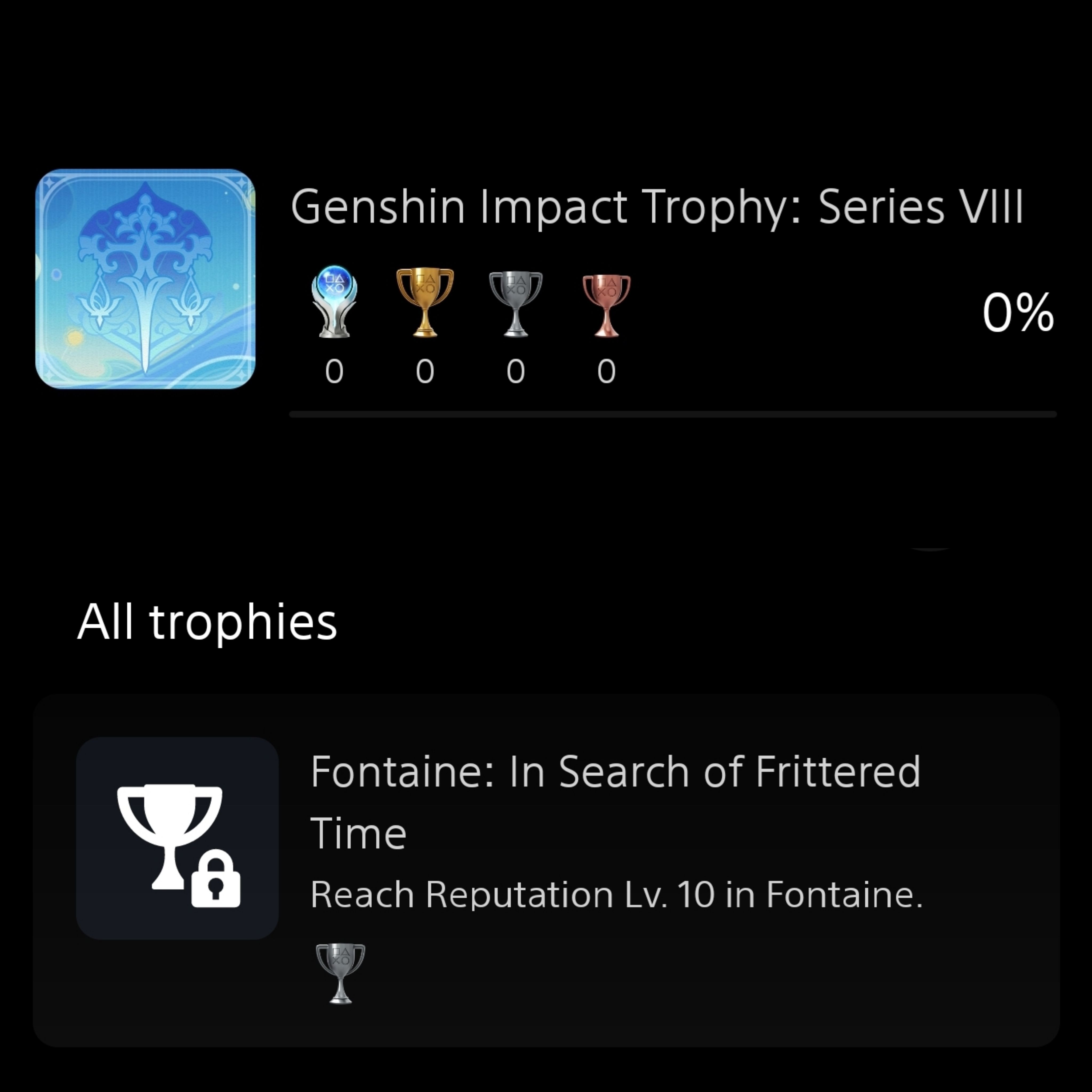 Genshin Impact Trophy: Series VIII Genshin Impact | HoYoLAB