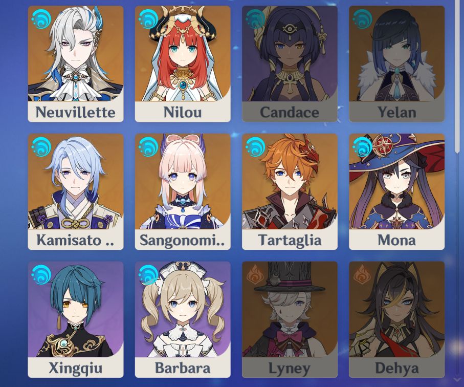 8 out of 10 for hydro characters 😔 Genshin Impact | HoYoLAB