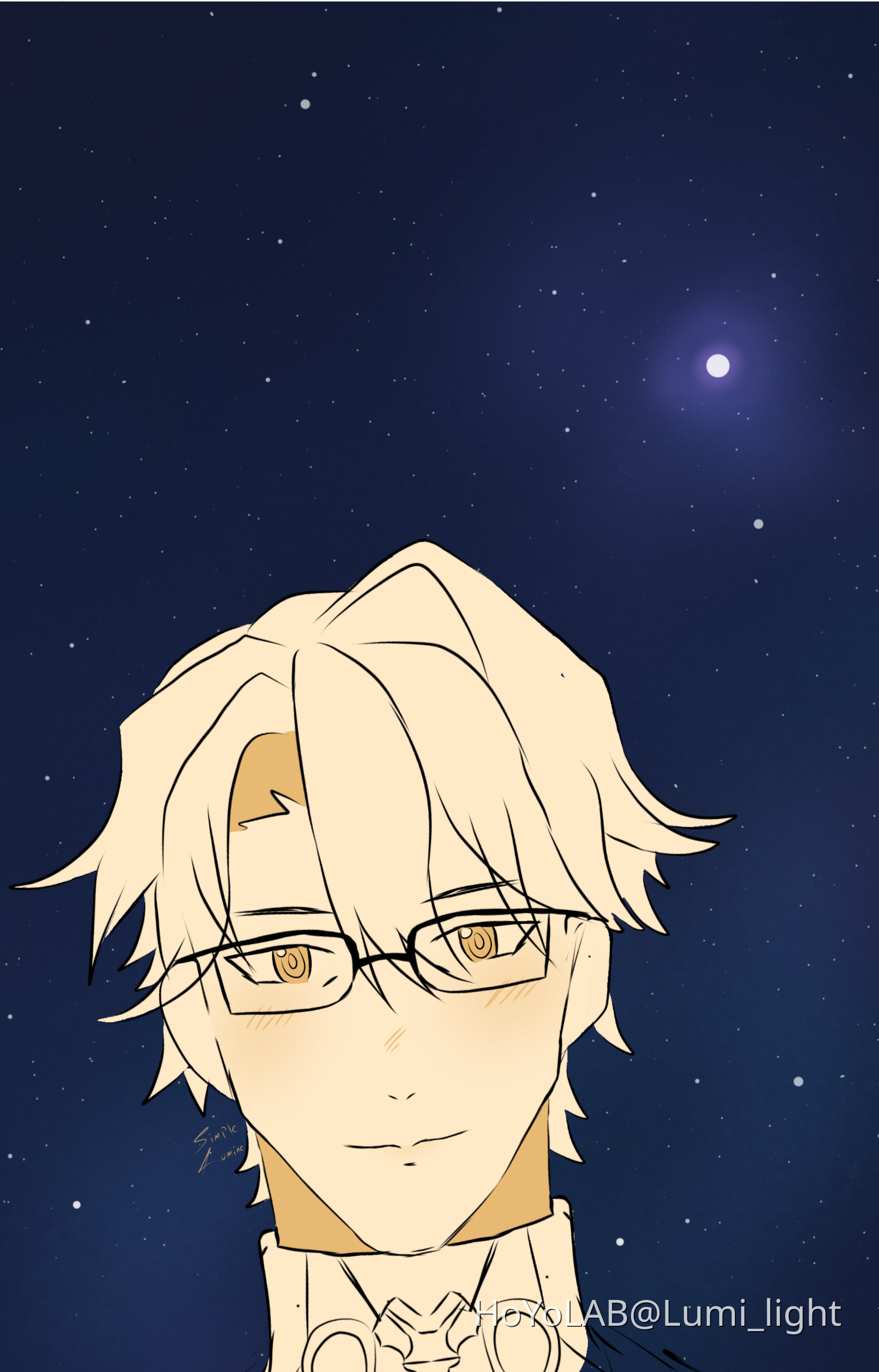 Welt drawing from my art study ( my twitter: @simple_lumine) Honkai: Star Rail | HoYoLAB