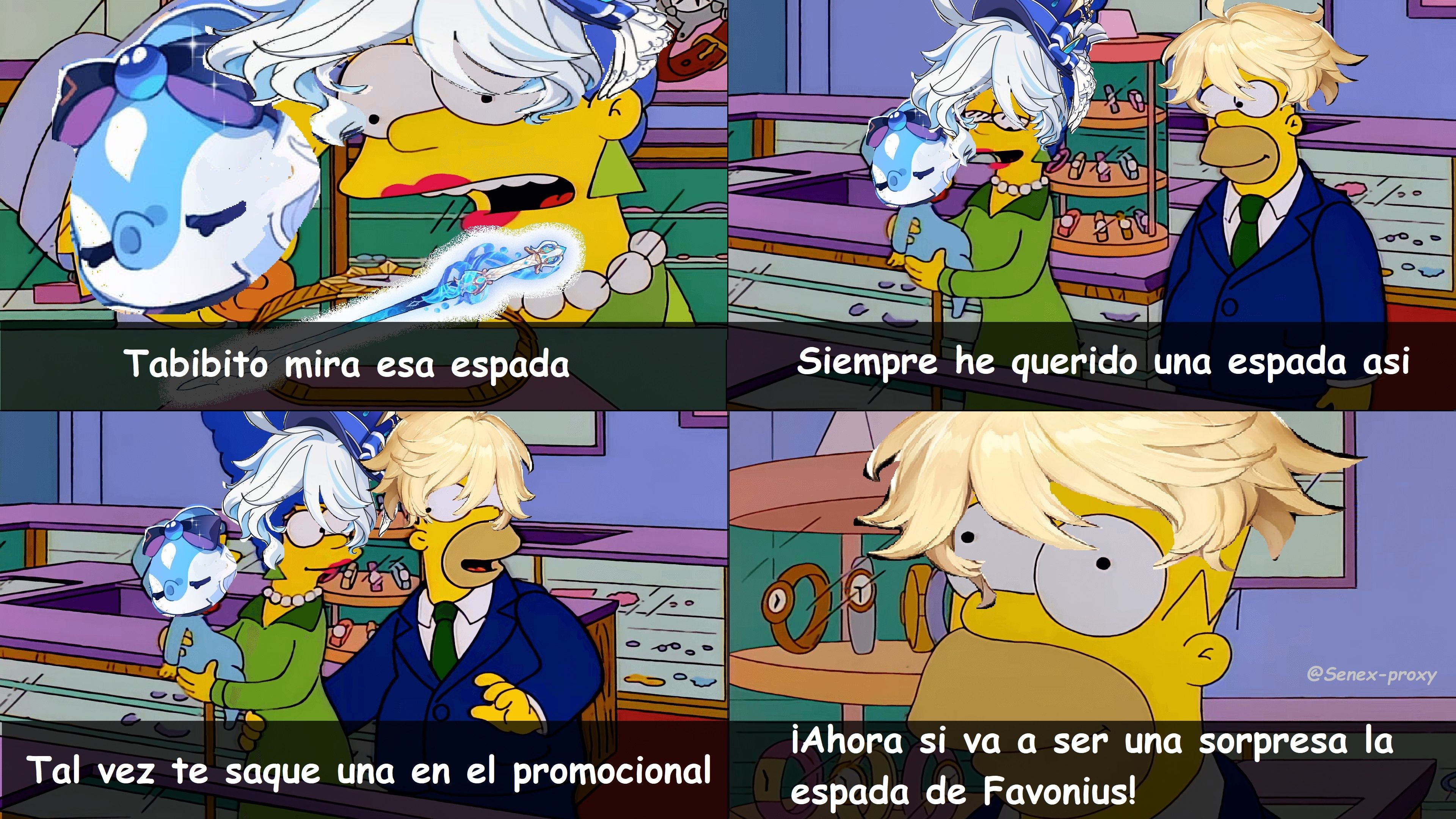 Furina y su regalo Genshin Impact | HoYoLAB