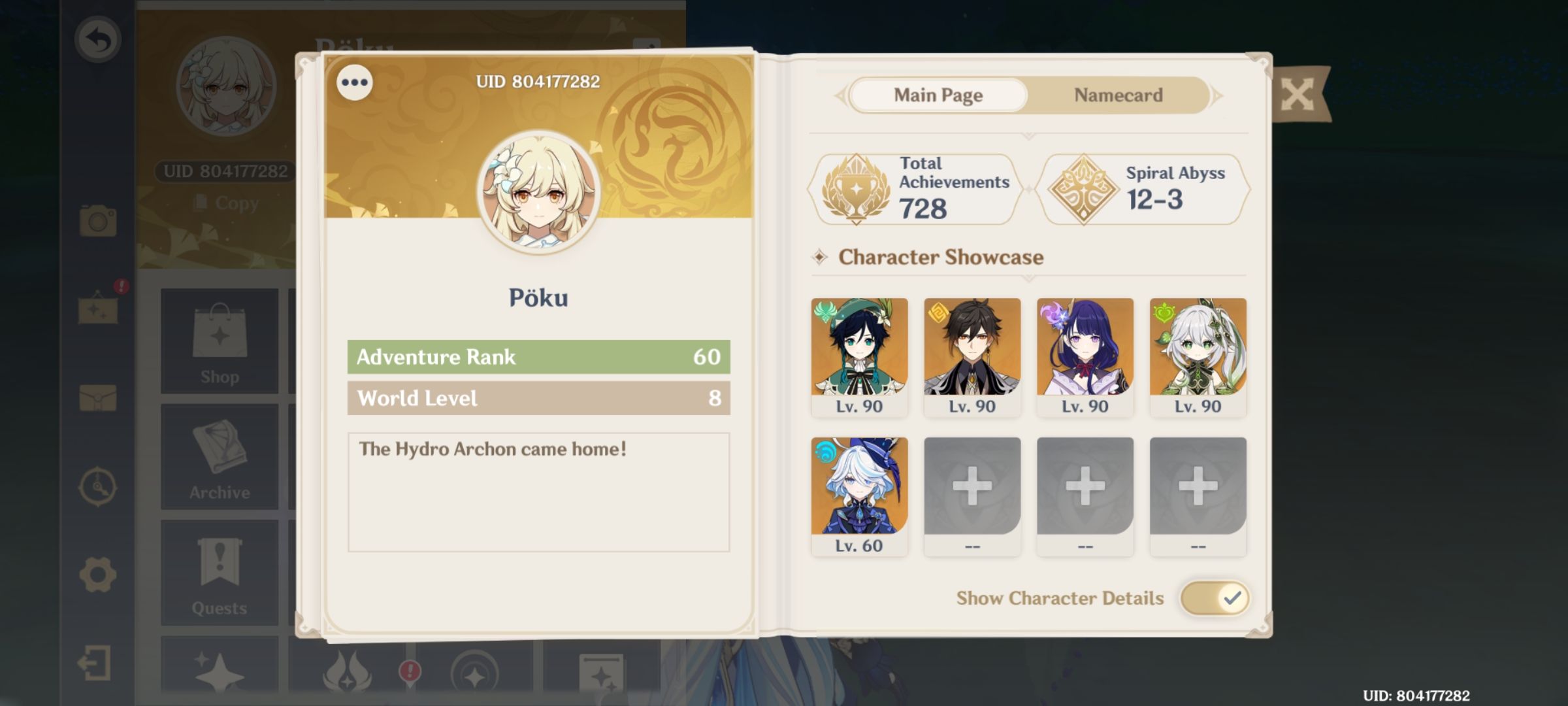 The Archons Genshin Impact | HoYoLAB