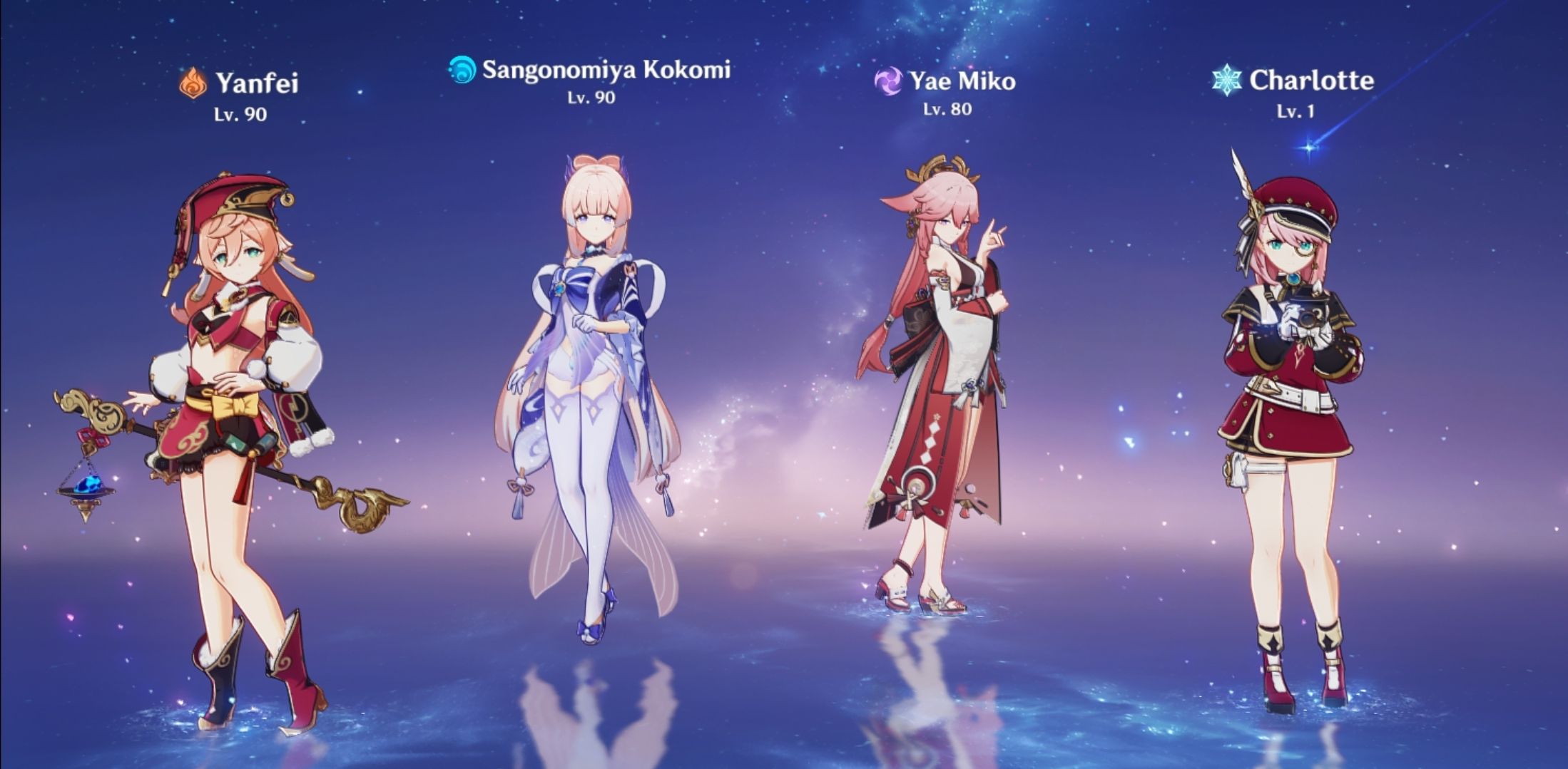 Finally, my pink hair catalyst team is complete 🥺 Genshin Impact | HoYoLAB