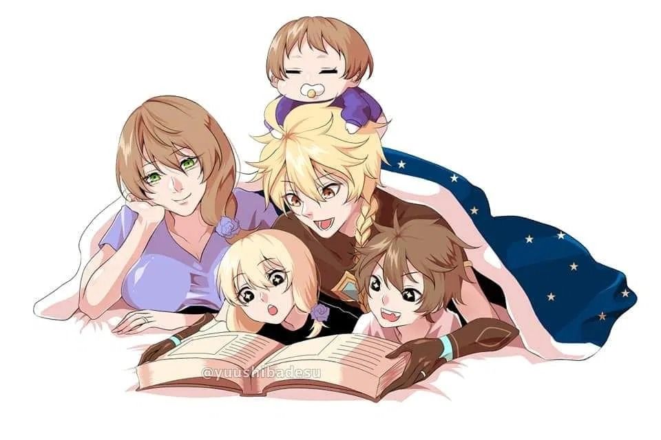 Aether and Lisa mini comic Genshin Impact | HoYoLAB