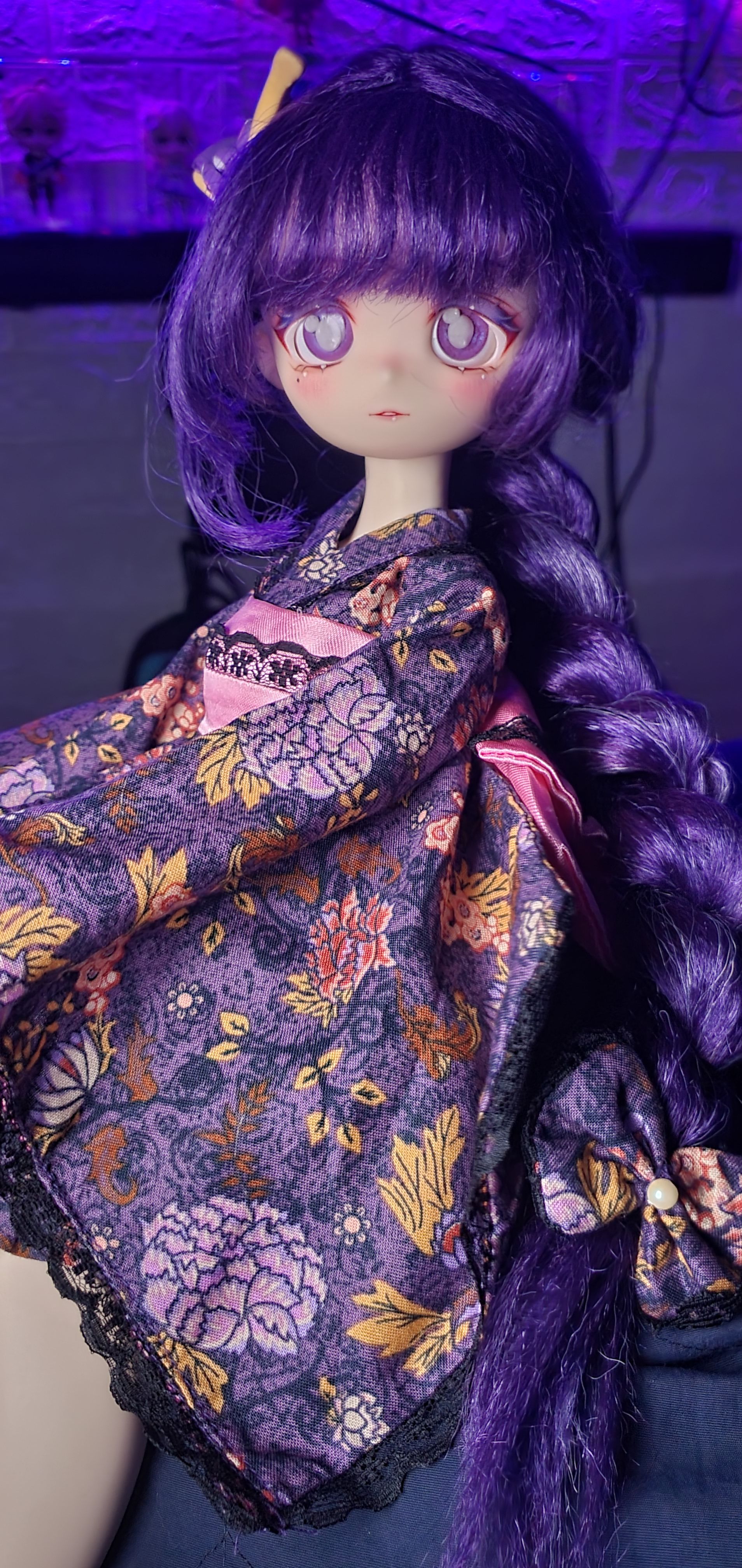 BJD Custom Raiden Ei~♡ Genshin Impact | HoYoLAB