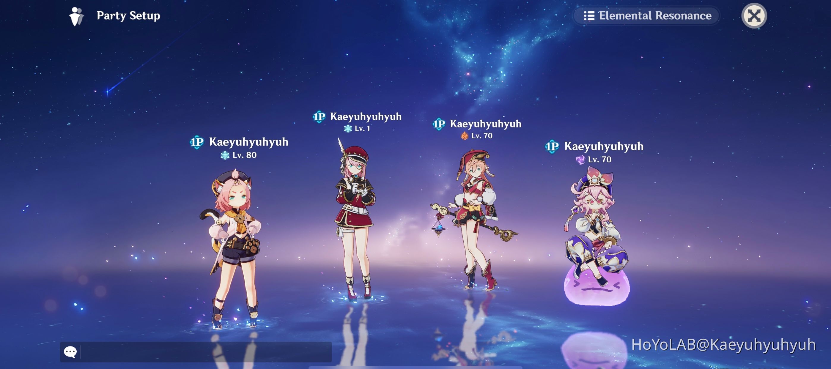 Pink haired characters Genshin Impact | HoYoLAB