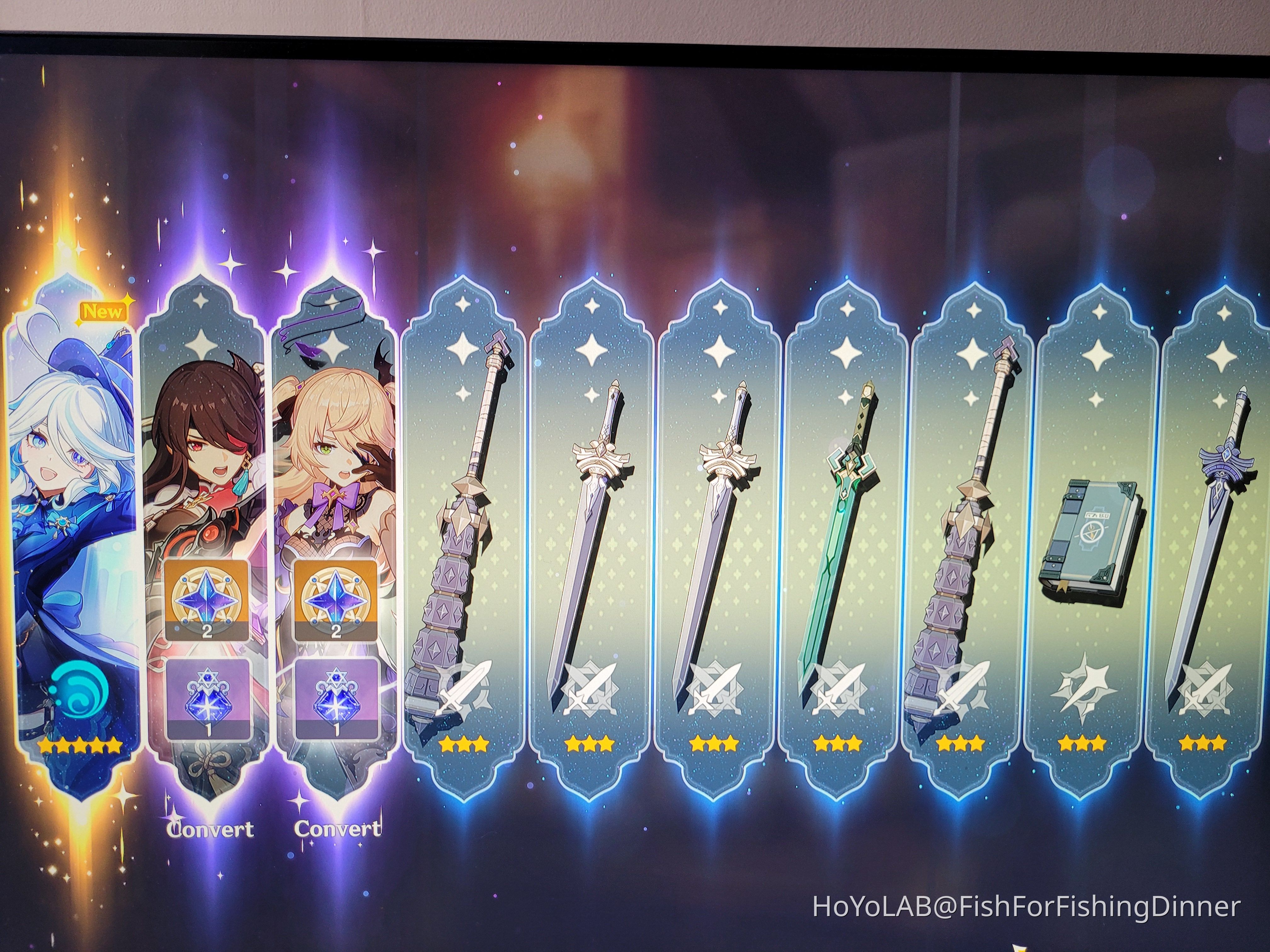 Got Furina first pull. Genshin Impact | HoYoLAB