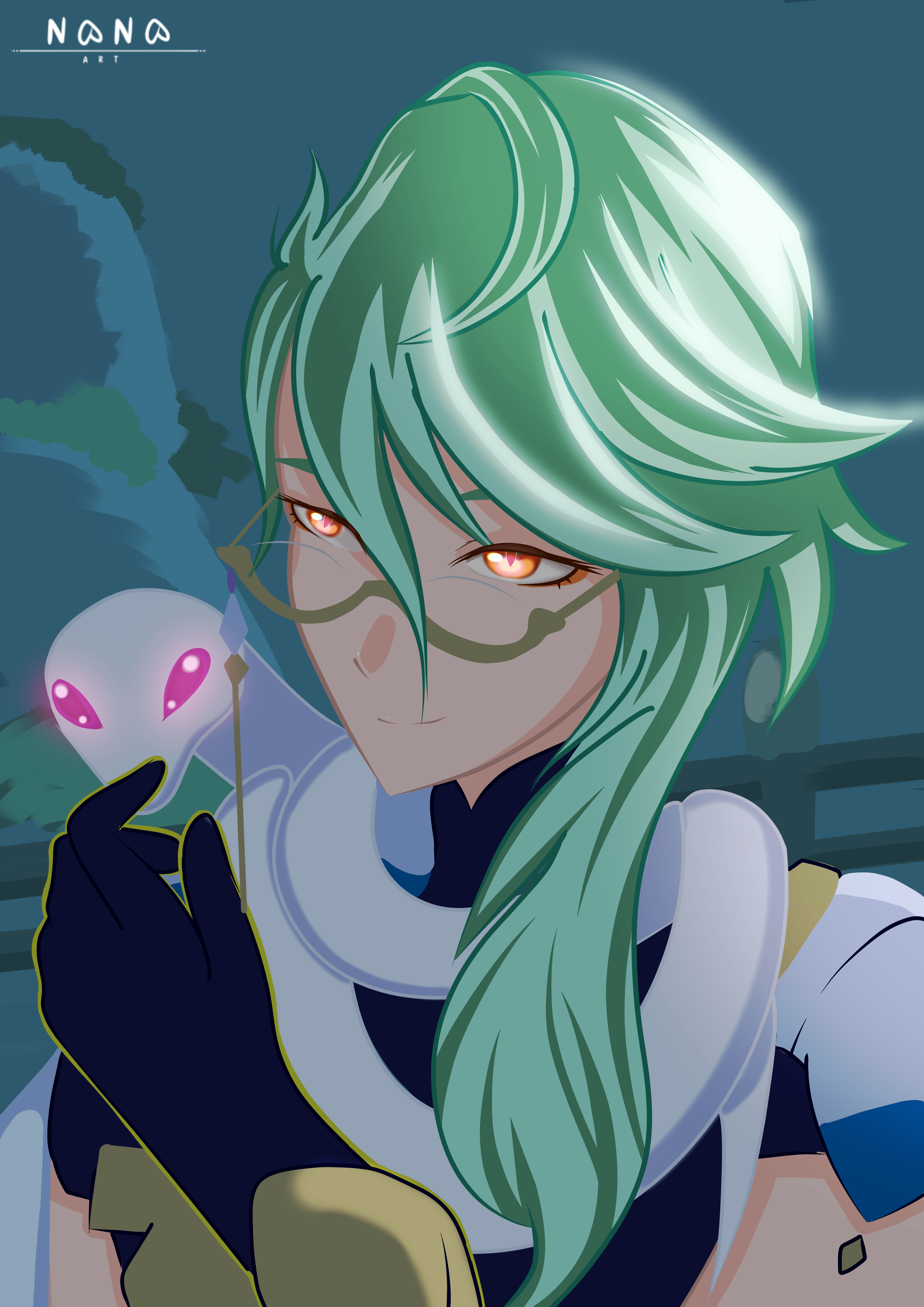 FanArt de Baizhu Genshin Impact | HoYoLAB