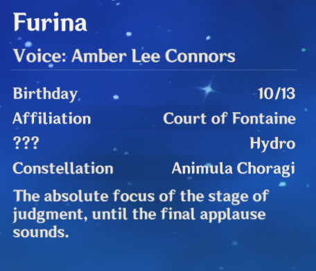 Furina's power source before and after her story quest. (spoilers ...