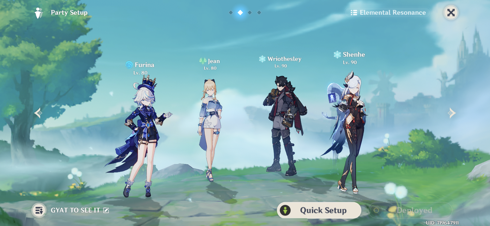 My fav Furina team, whats yours? Genshin Impact | HoYoLAB