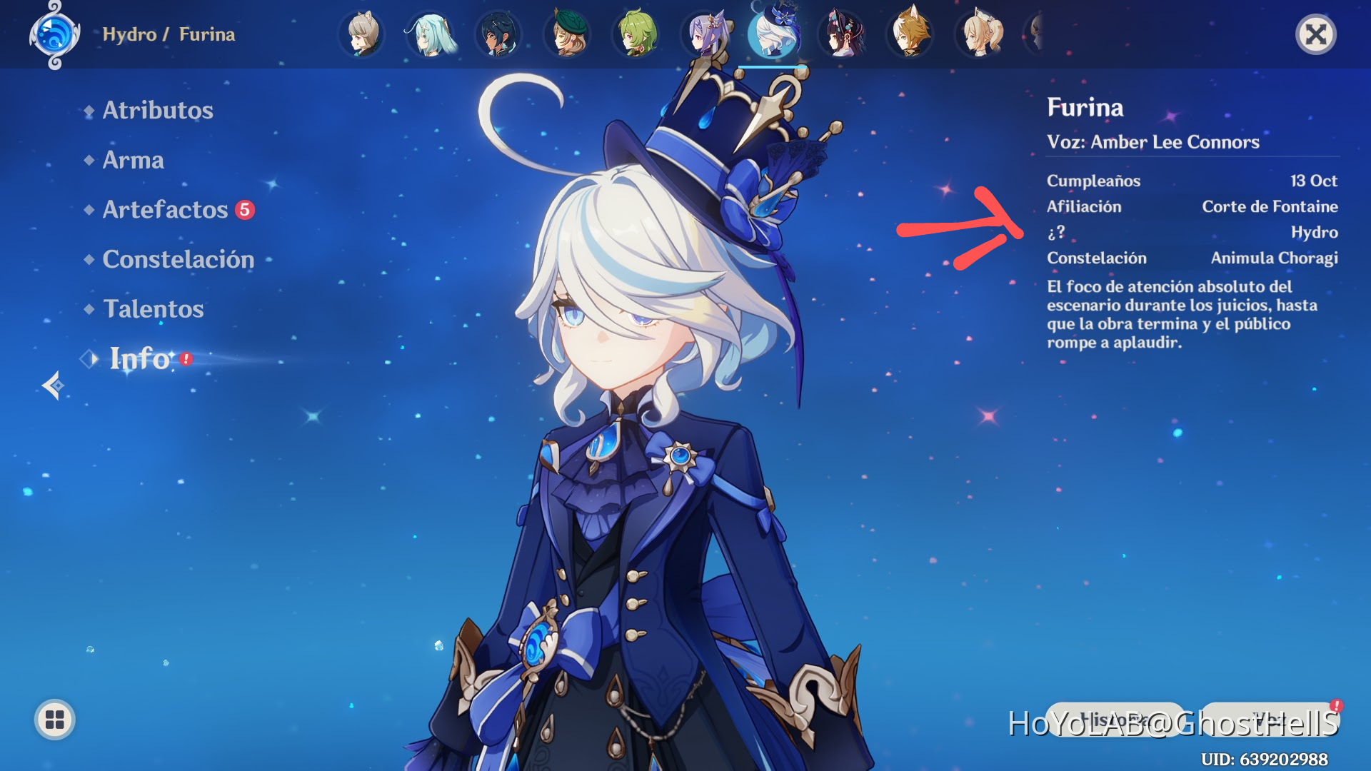 Furina antes y después de su misión legendaria Genshin Impact | HoYoLAB