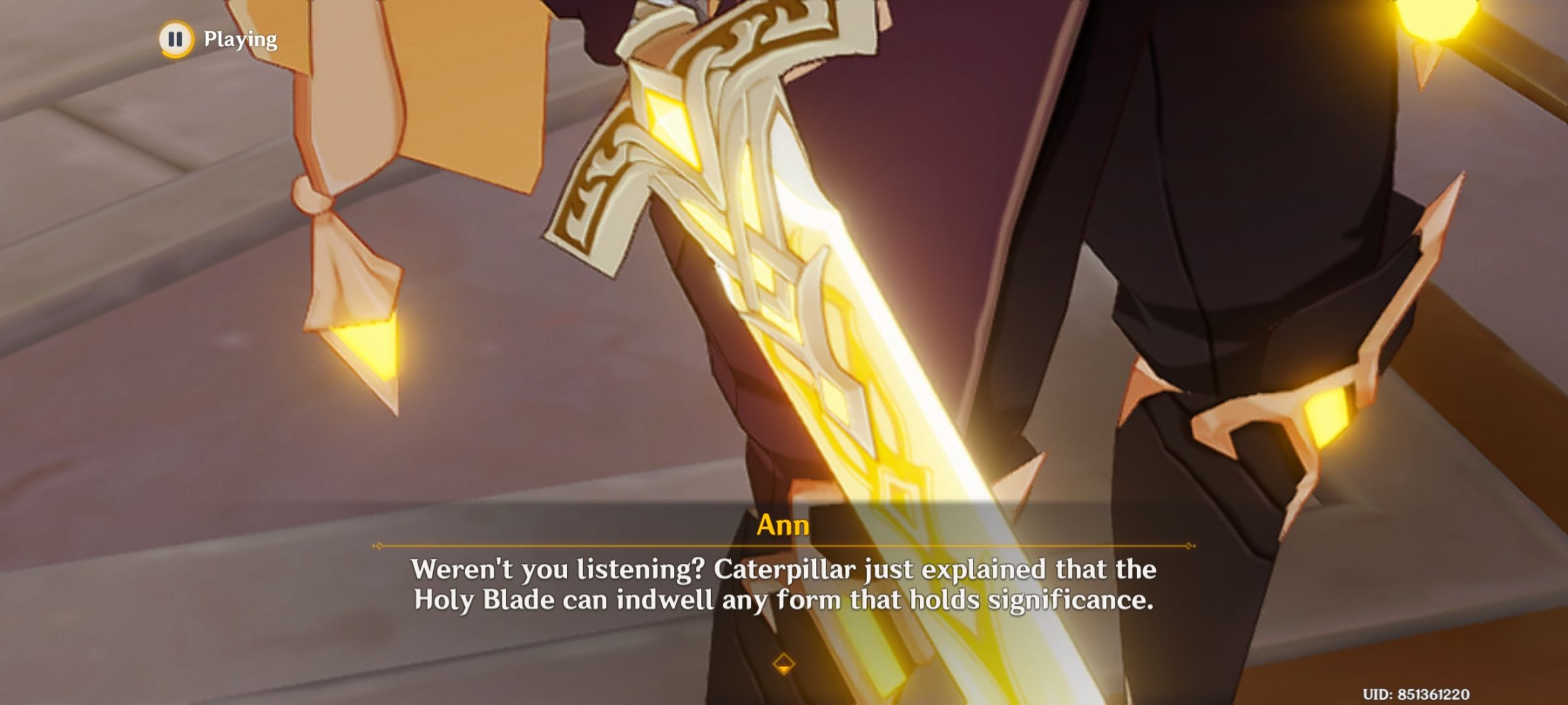 The Holy Sword Genshin Impact | HoYoLAB