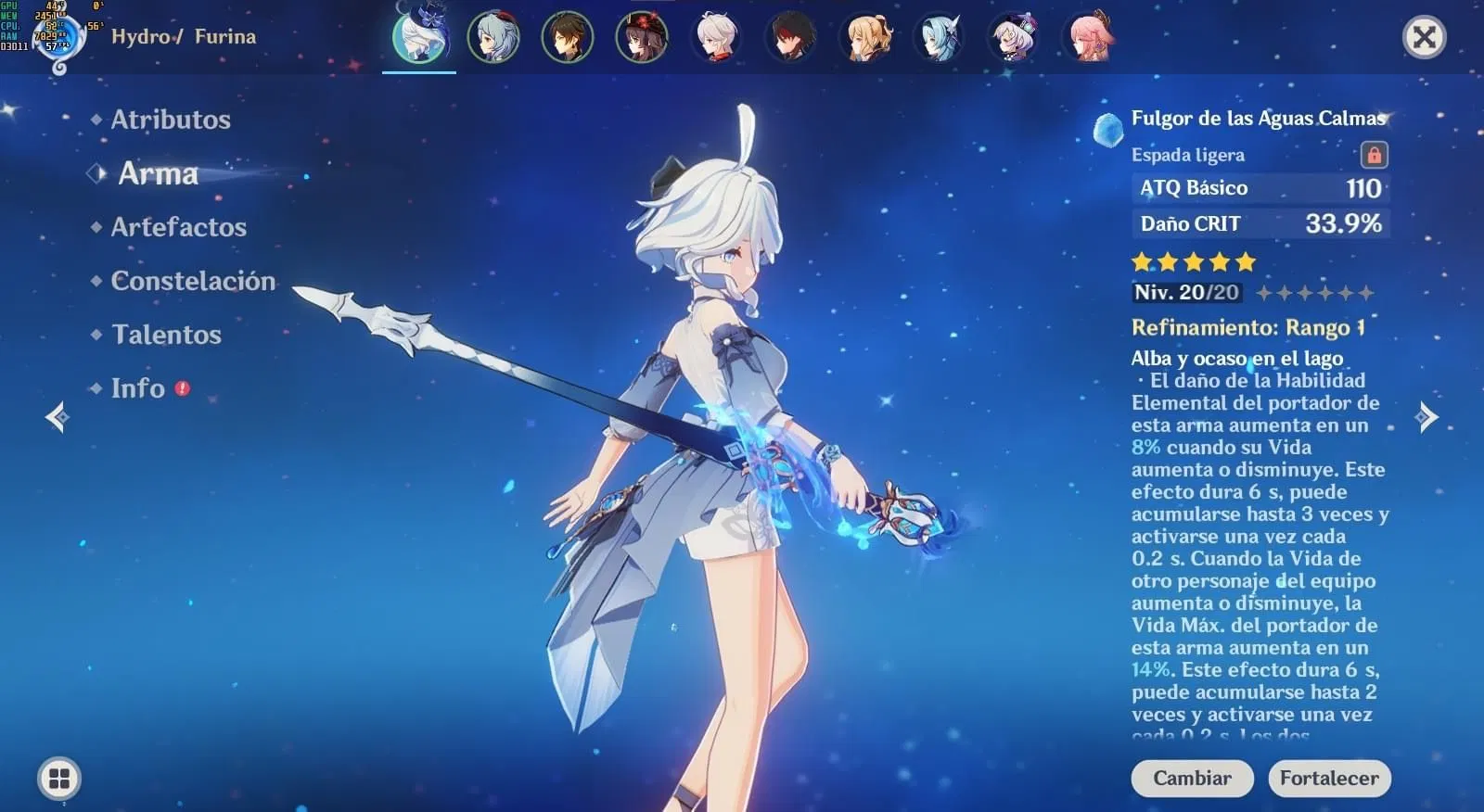 Skins de Furina Genshin Impact | HoYoLAB