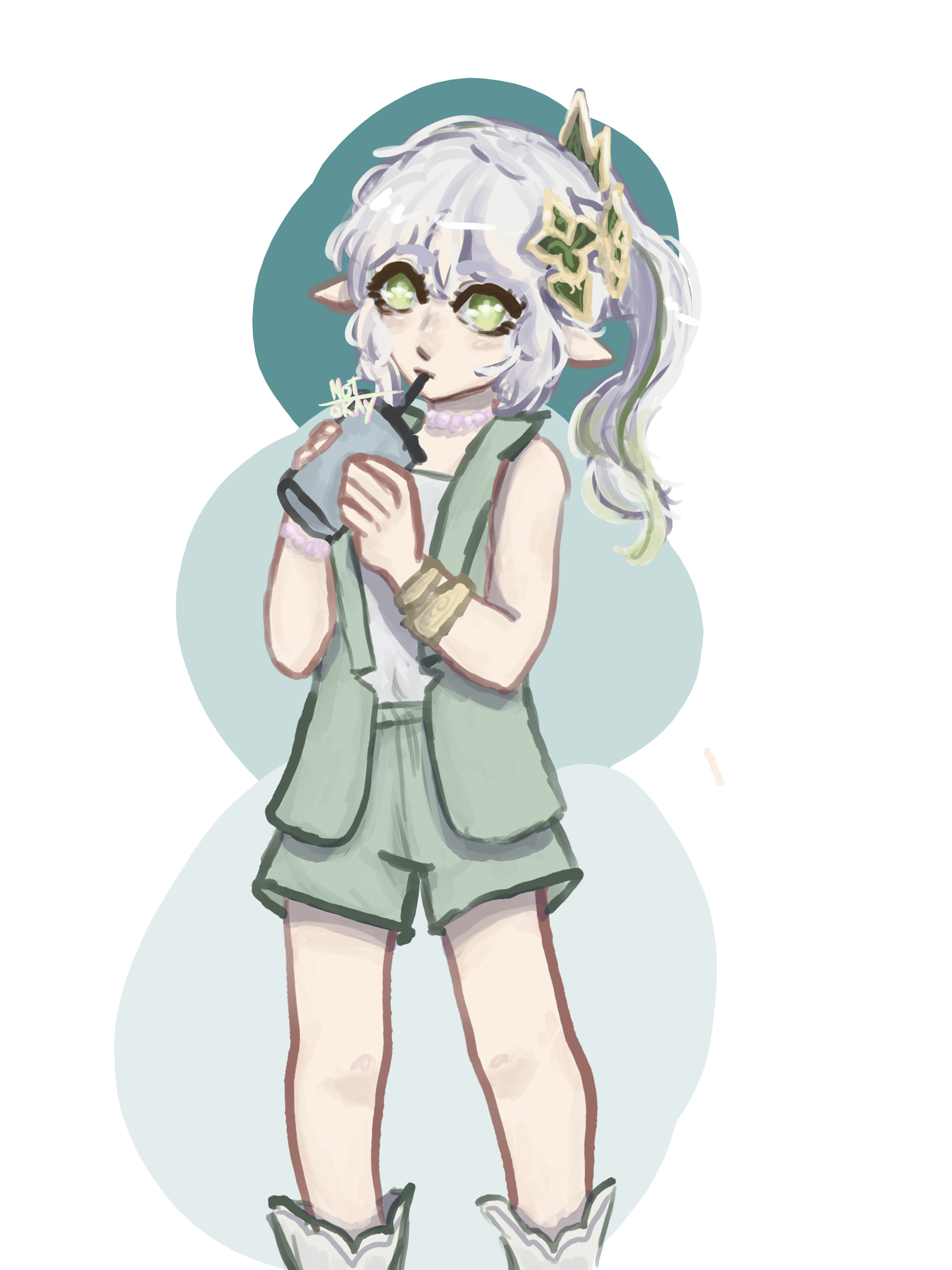 Nahida modern:) Genshin Impact | HoYoLAB