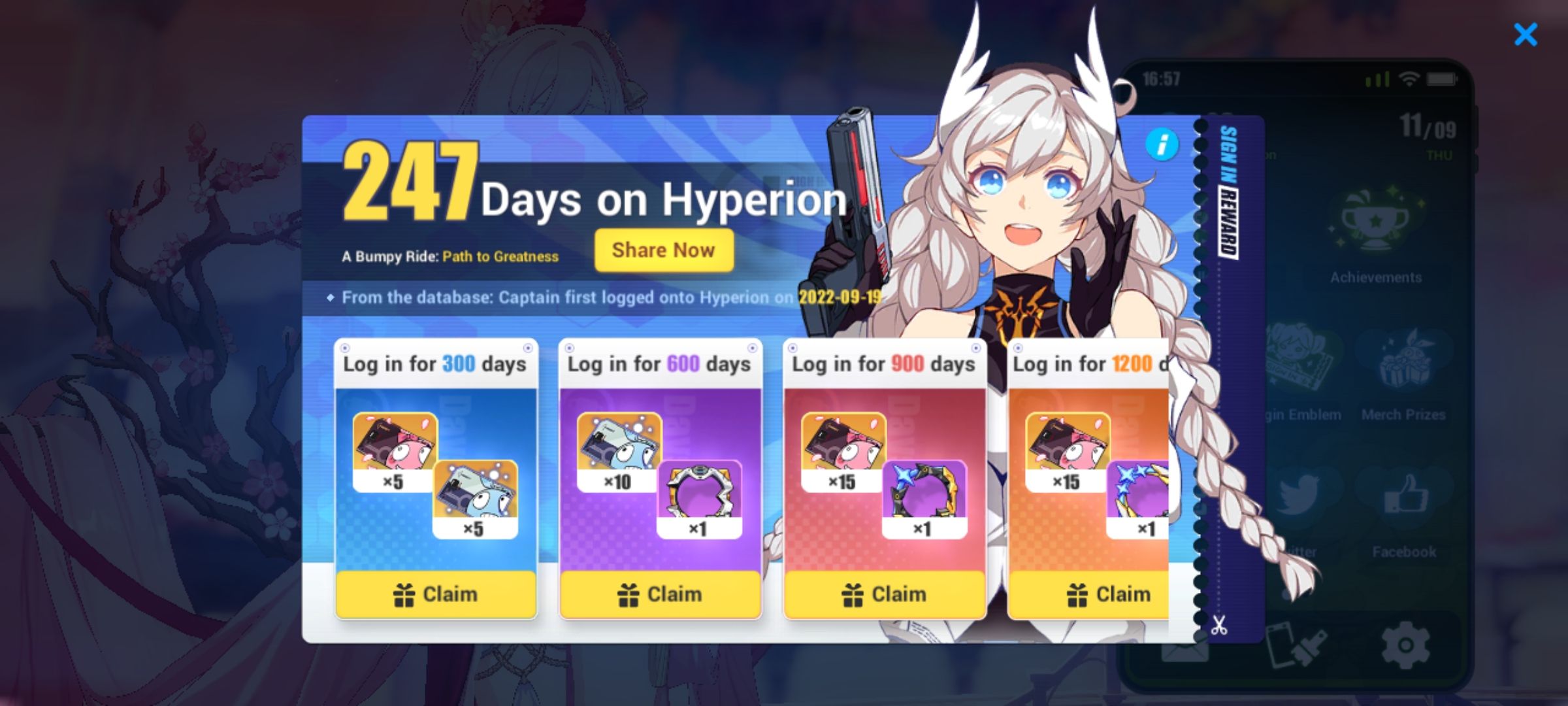 Newbie 247 ngày,nát quá k :(( Honkai Impact 3rd | HoYoLAB