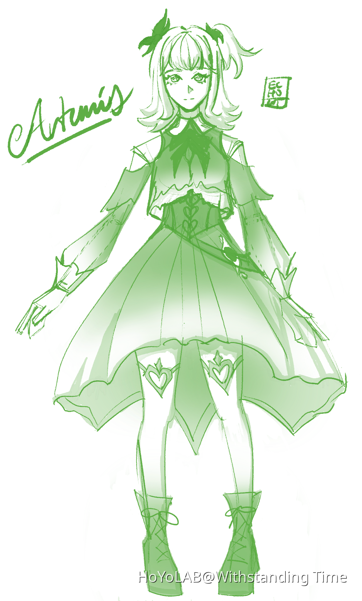 Dendro Fontaine OC - Artemis Genshin Impact | HoYoLAB