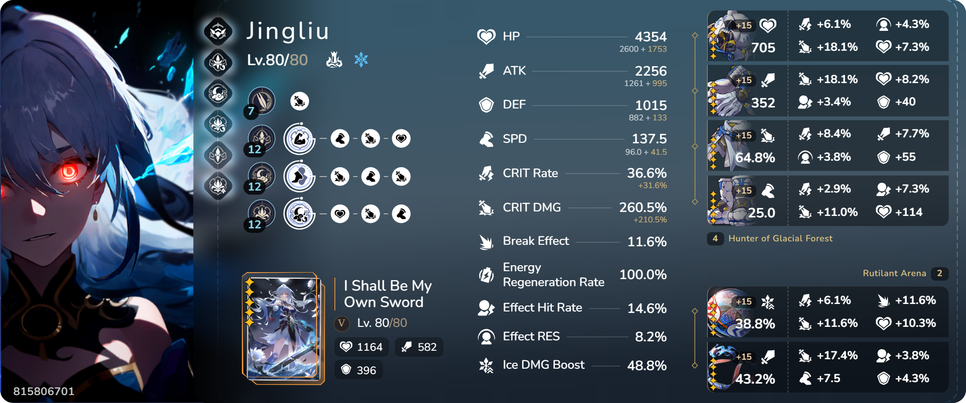 E6 S5 Queenliu build done! Honkai: Star Rail | HoYoLAB
