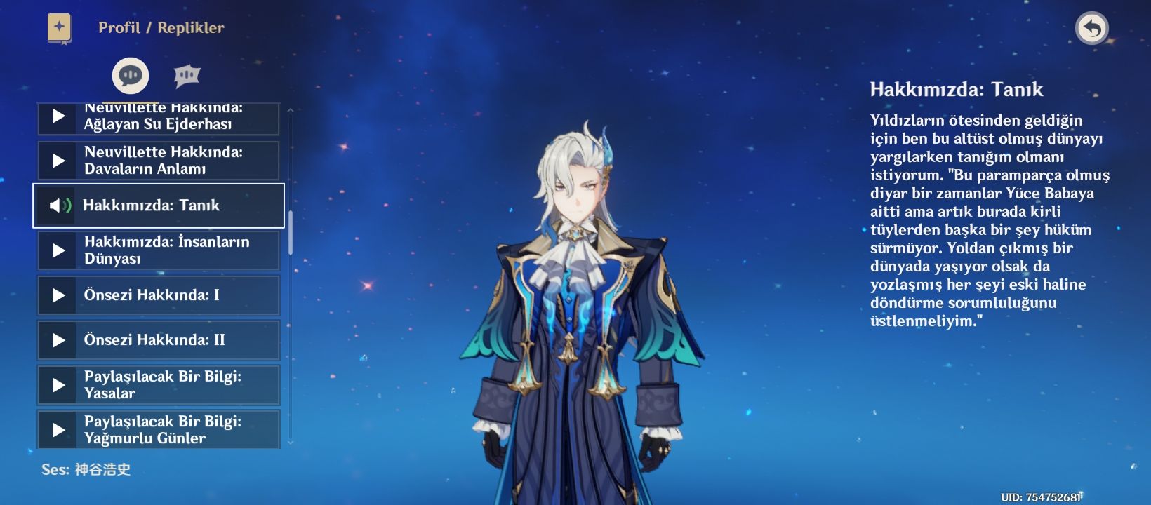 Hüküm Ludex Neuvillette Dedemin. Genshin Impact | HoYoLAB