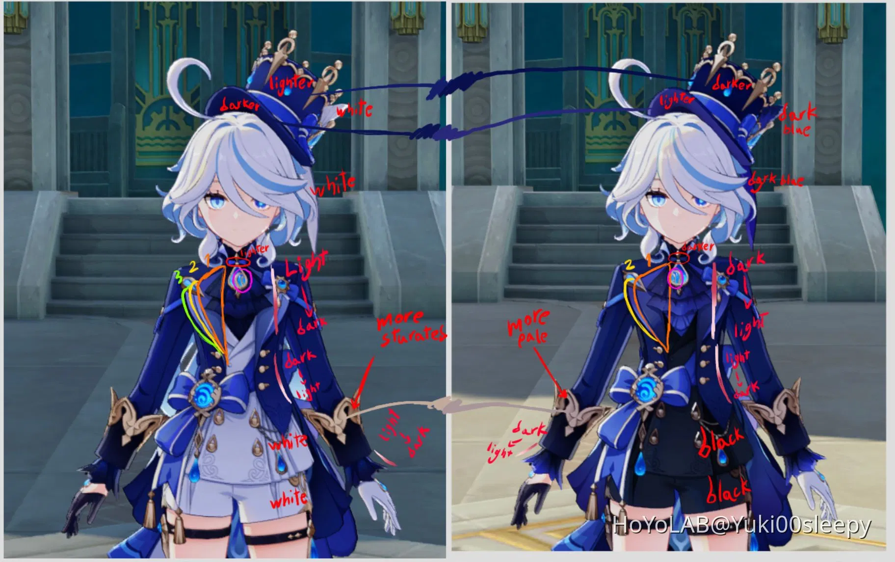 All differences between Pneuma Furina and Ousia Furina i’ve found ...