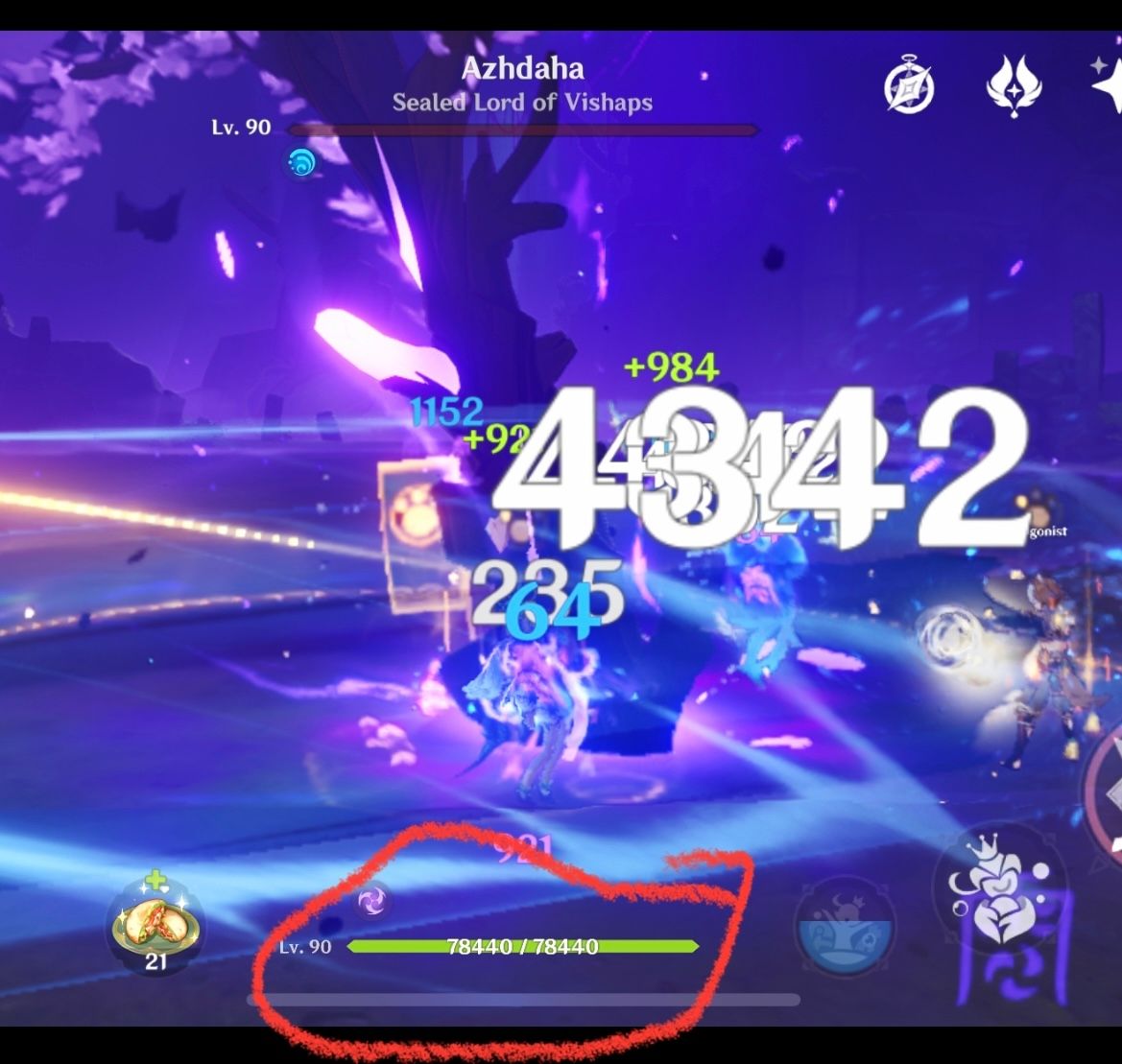 74k hp= 11k incoming healing OMG 😱 Genshin Impact | HoYoLAB