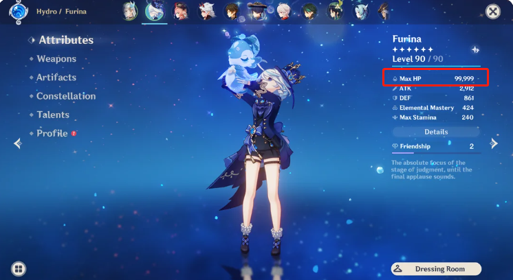 Apparently, there seems to be an HP cap for characters Genshin Impact ...