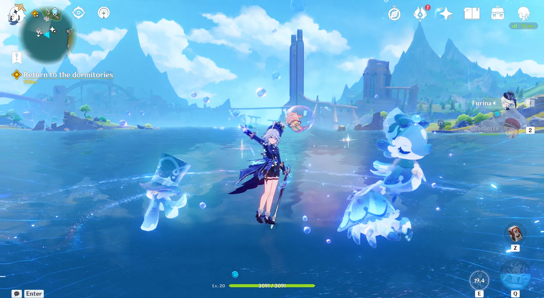 C2 Furina and her weapon in 380 pulls Genshin Impact | HoYoLAB