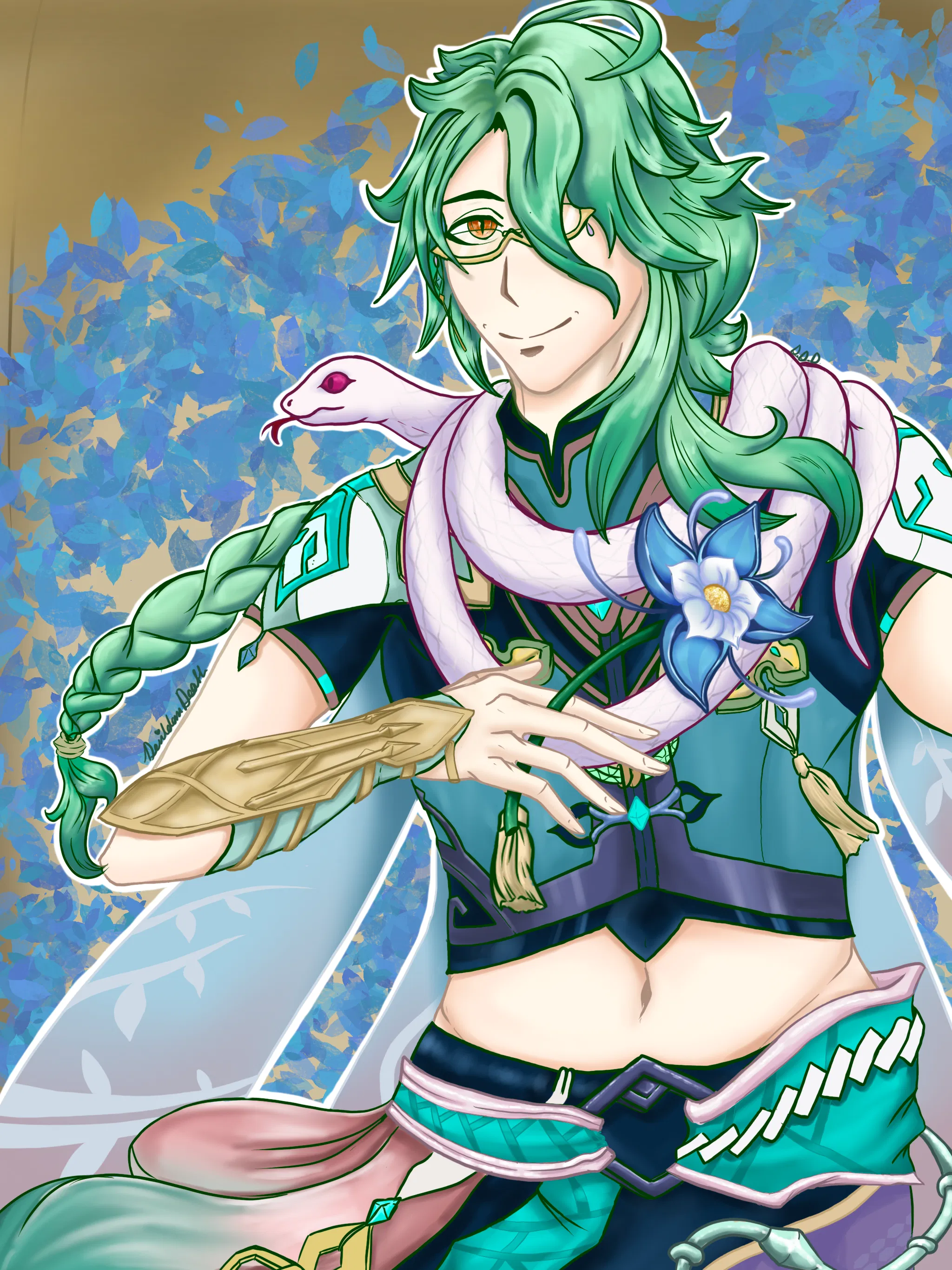 Baizhu fanart comp! Genshin Impact | HoYoLAB