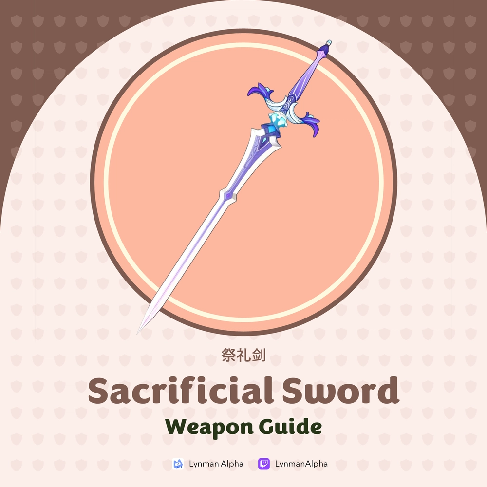 Sacrificial Sword | Genshin Impact Weapon Guide Genshin Impact | HoYoLAB