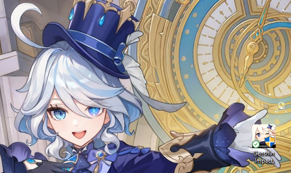 Changed my background to the furina one Genshin Impact | HoYoLAB