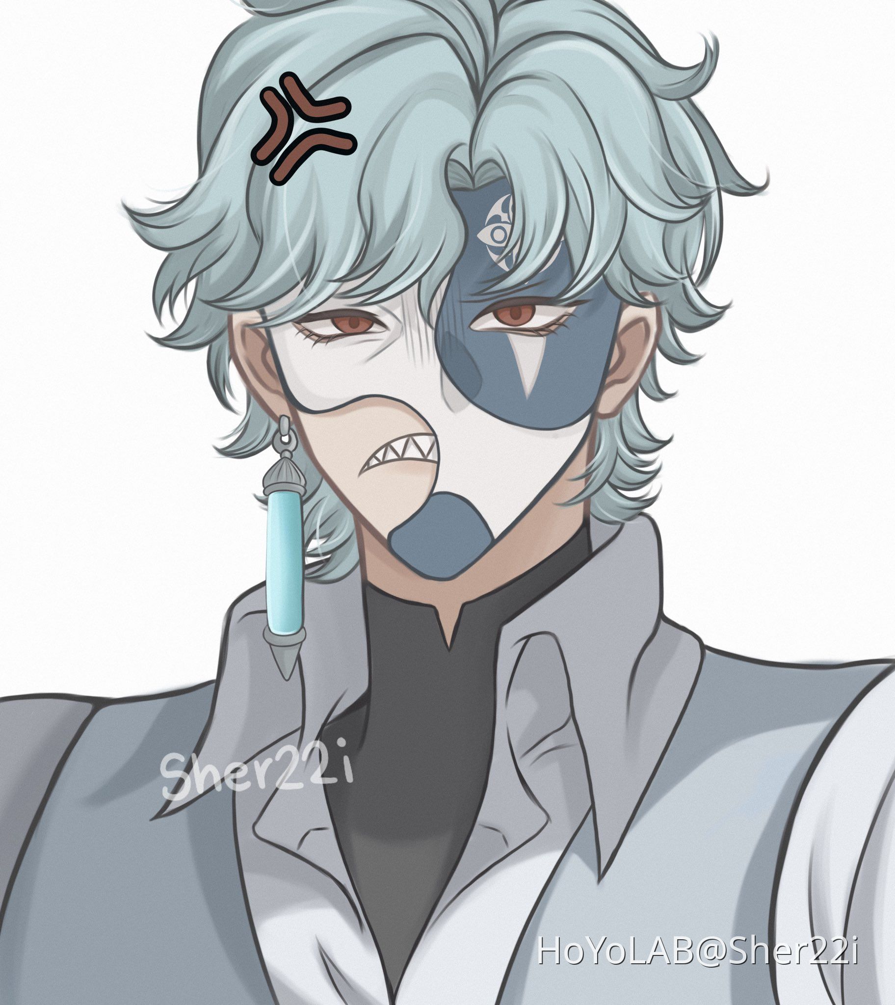 dottore in my art style Genshin Impact | HoYoLAB