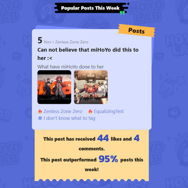 FOR THE FIRST TIME EVER Zenless Zone Zero | HoYoLAB