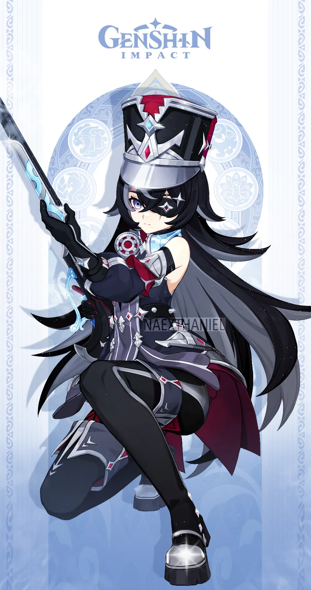 Chevreuse with Wriothesley color palette Genshin Impact | HoYoLAB