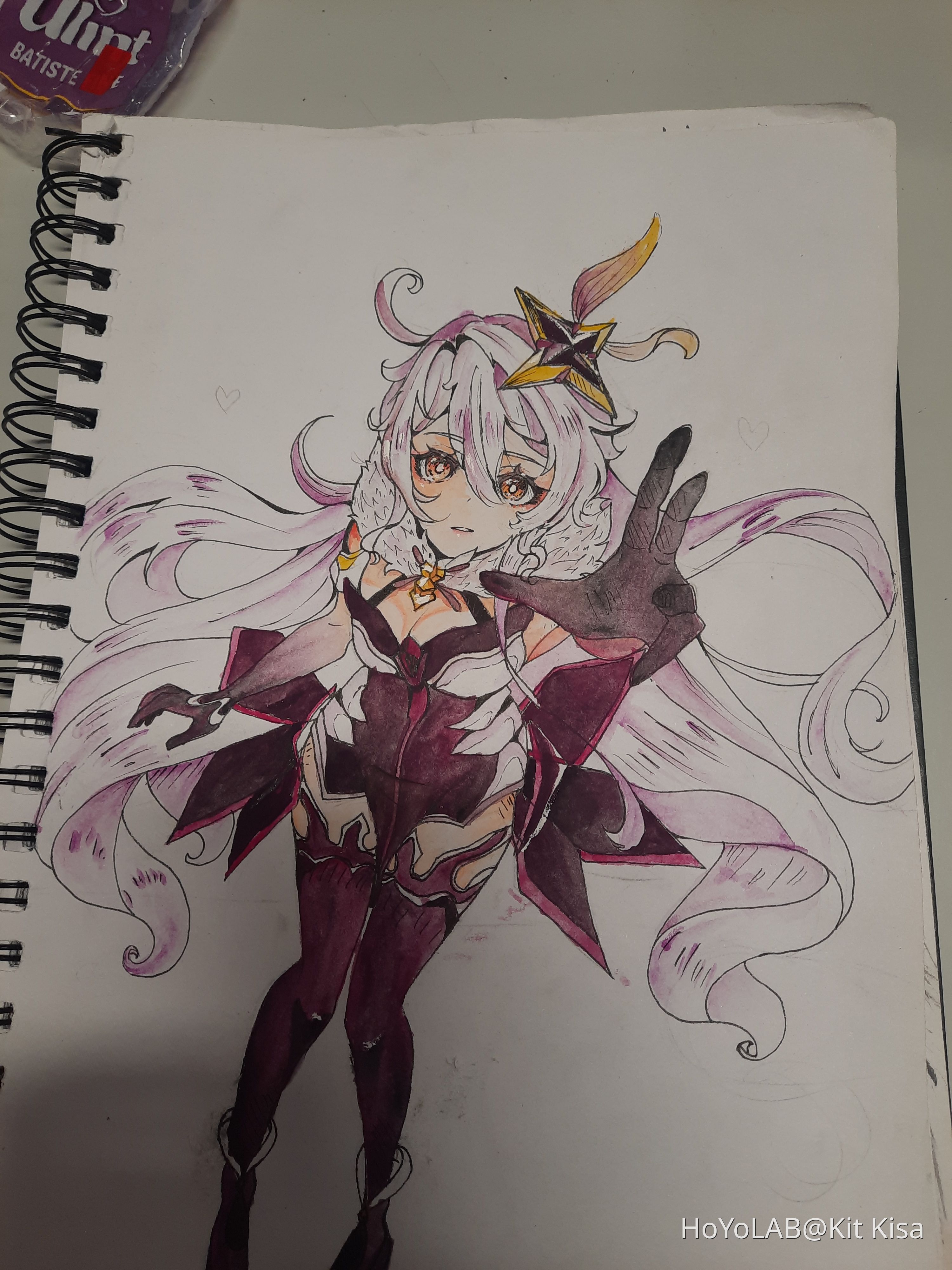 Herrscher of the void fanart on paper Honkai Impact 3rd | HoYoLAB