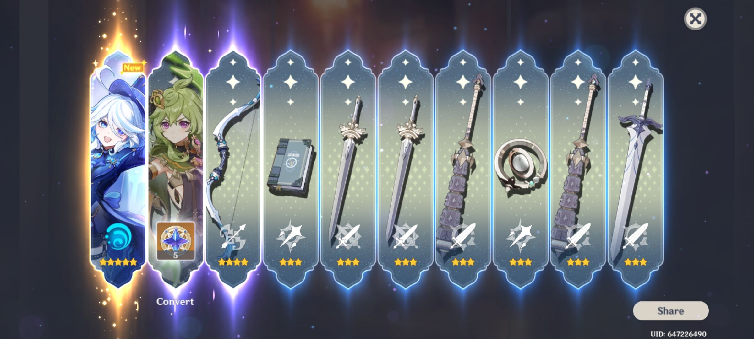 Furina Pulls Genshin Impact | HoYoLAB