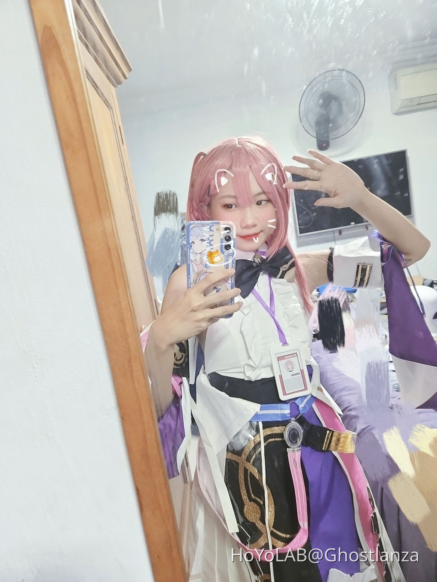 trying out asta cosplay Honkai: Star Rail | HoYoLAB
