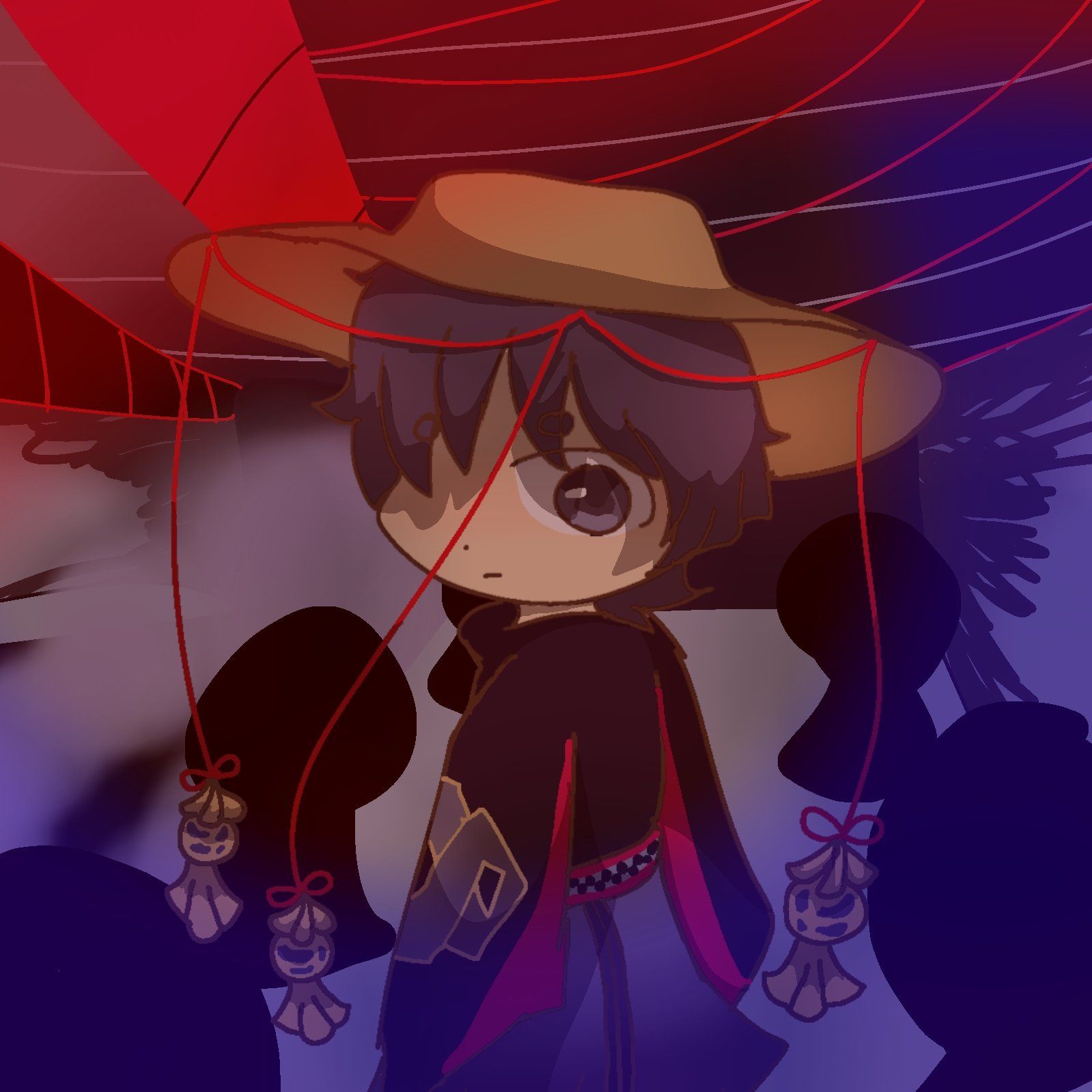 Old art/repost - YCGMA Kuronushi Wanderer Genshin Impact | HoYoLAB