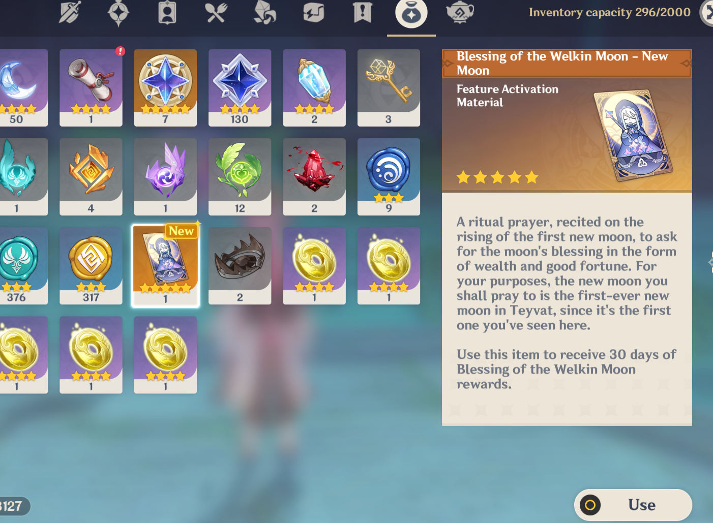 WHAT THE- HOW DID I GET A BLESSING OF THE WELKIN MOON?! Genshin Impact ...