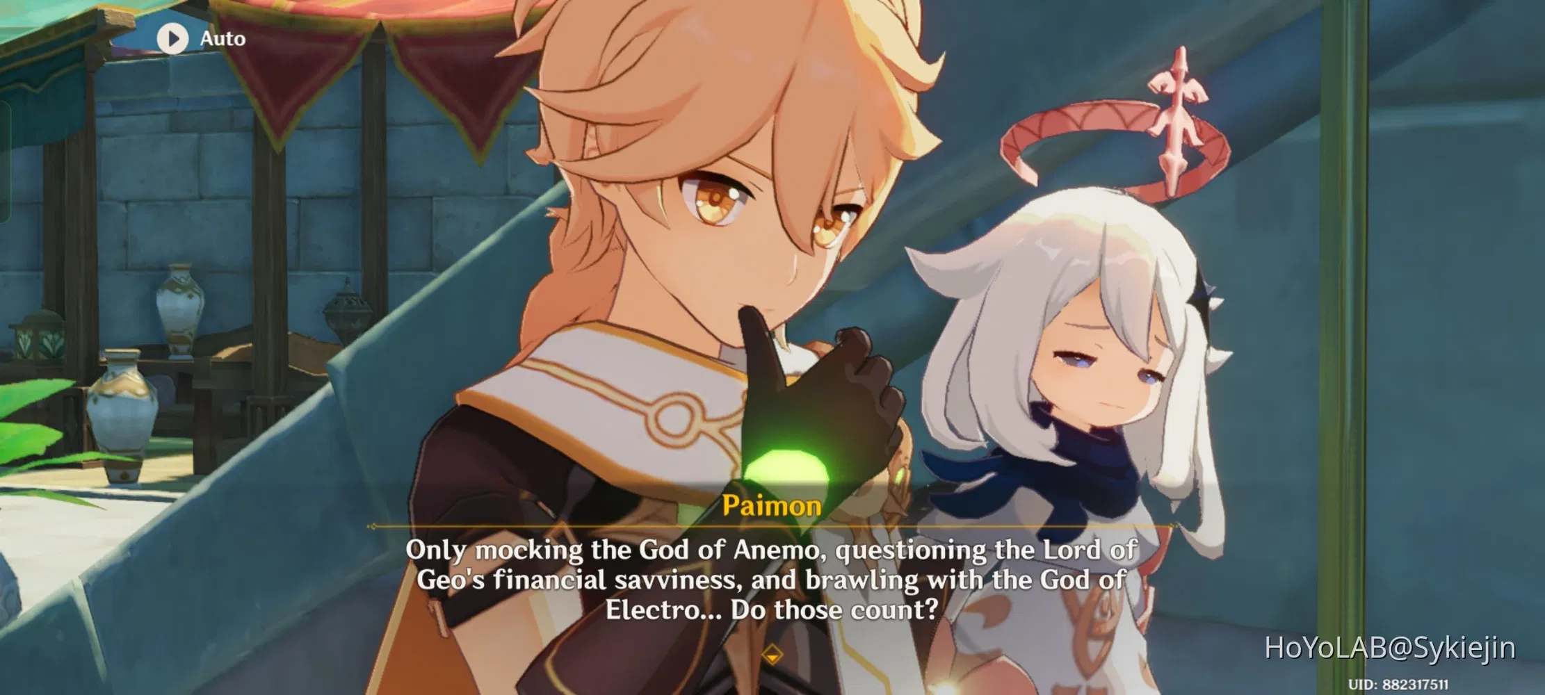 Traveller and Paimon's antics Genshin Impact | HoYoLAB