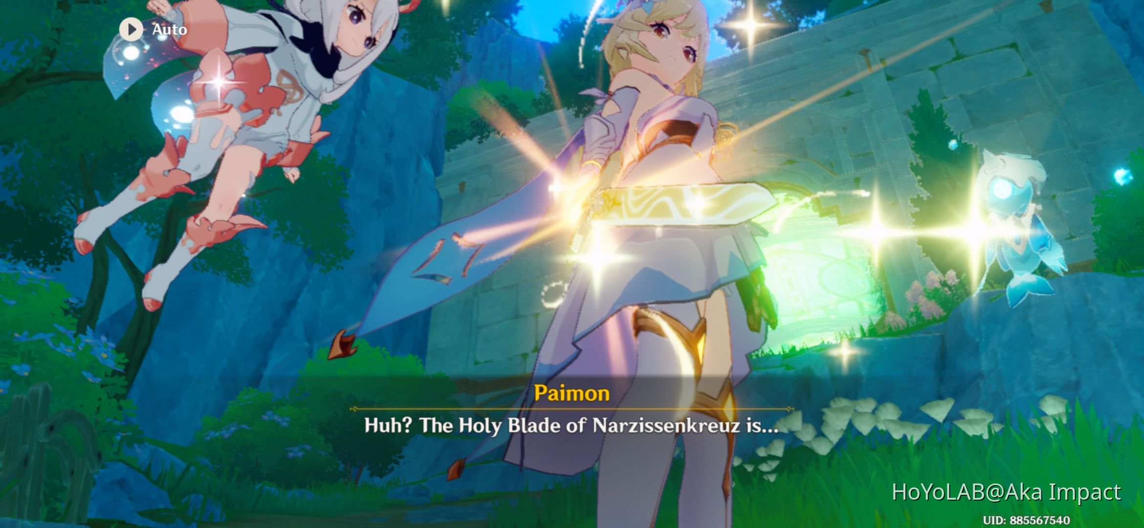 Holy Blade from a Fontaine World Quest!!!🤩 Genshin Impact | HoYoLAB