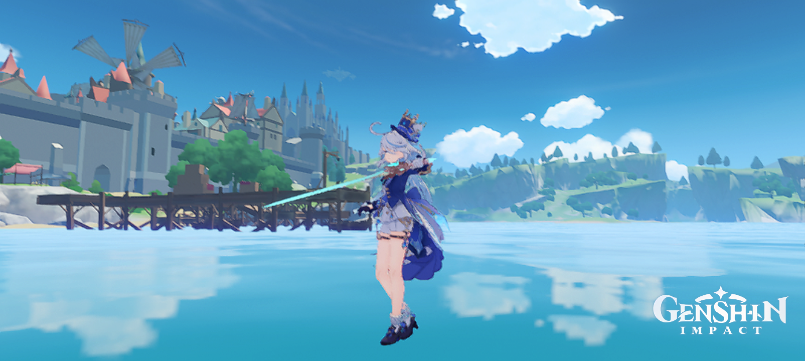 I love how she can walk on water Genshin Impact | HoYoLAB