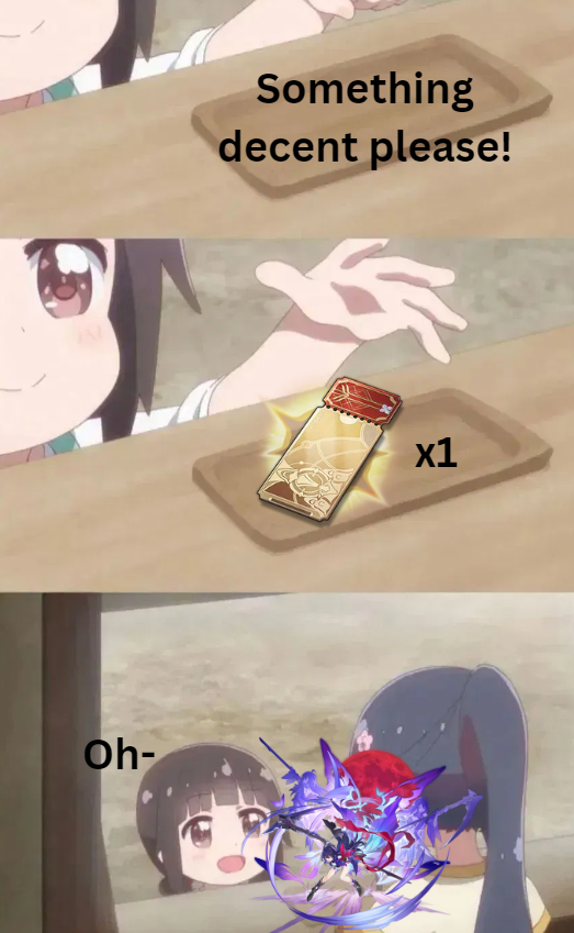 My Mother's first Hsr pull on my acc.. Honkai: Star Rail | HoYoLAB