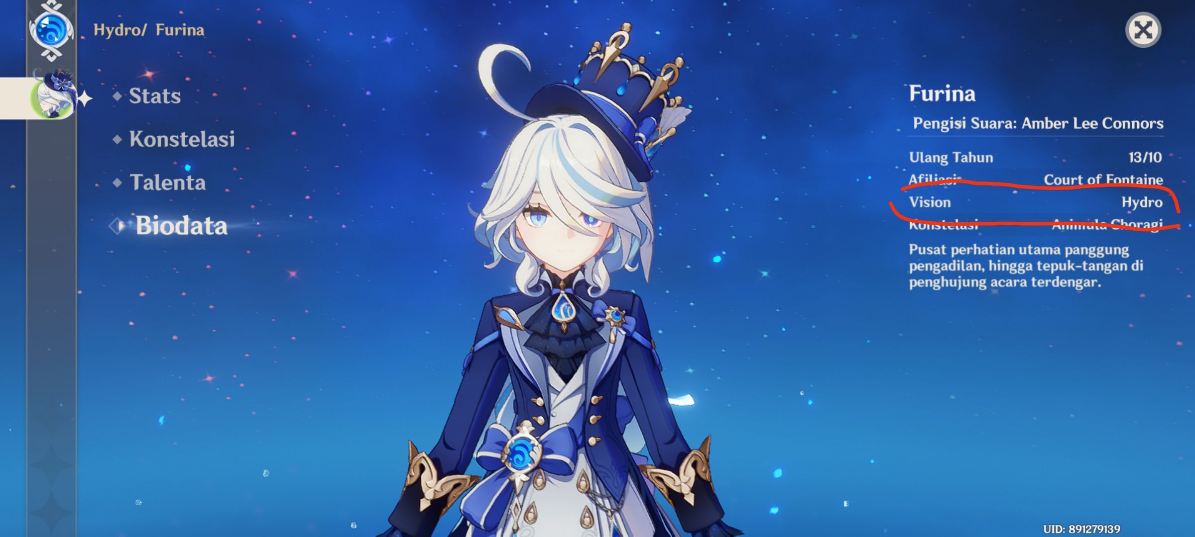 Jadi Archon Fontain siapa Ya.. Archon kan pake gnosis. ini furina pakenya vision Genshin Impact ...