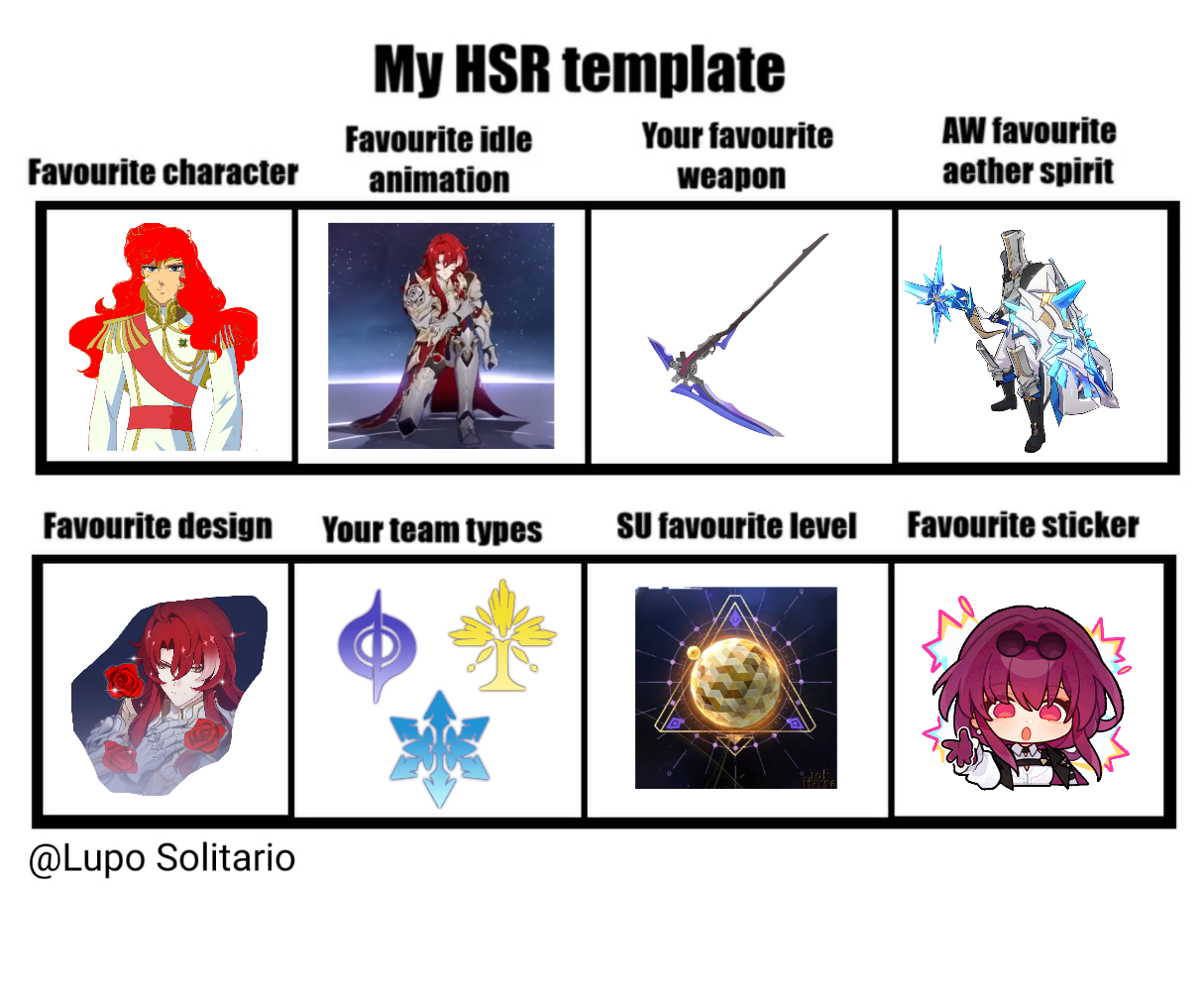 NEW TEMPLATE! Honkai: Star Rail | HoYoLAB