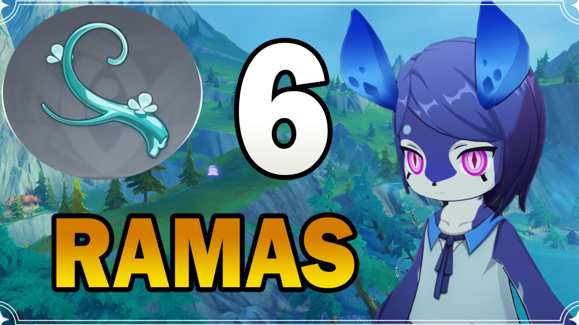 Ubicación 6 Ramas Silvícolas para la Melusina Pahsiv. MISIÓN OCULTA Genshin Impact Fontaine 4.2 ...